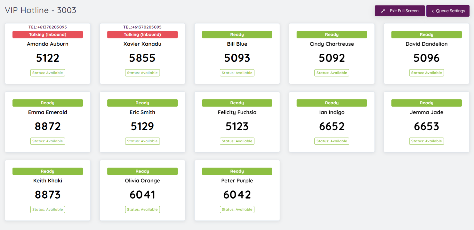 Cisco Webex Calling Wallboard | Call Queue Reporting Dashboard